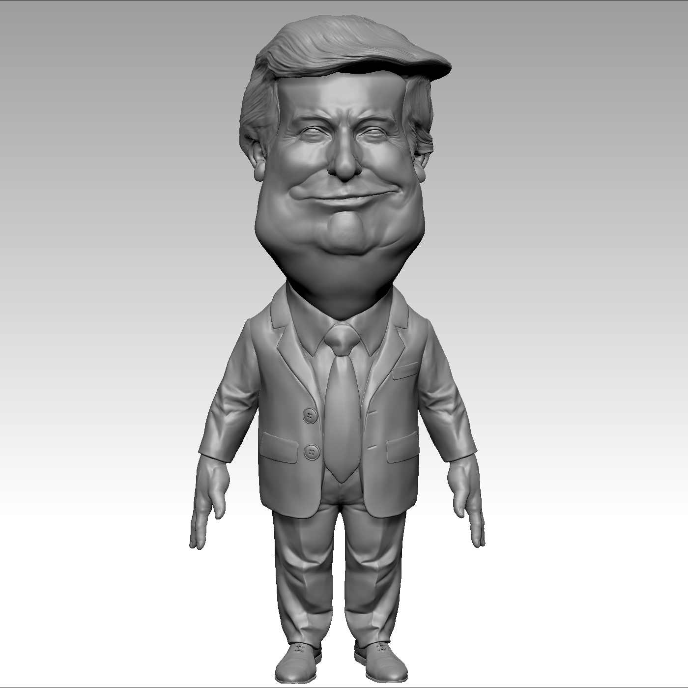 Donald Trump Standing Modelo 3D - TurboSquid 1180858
