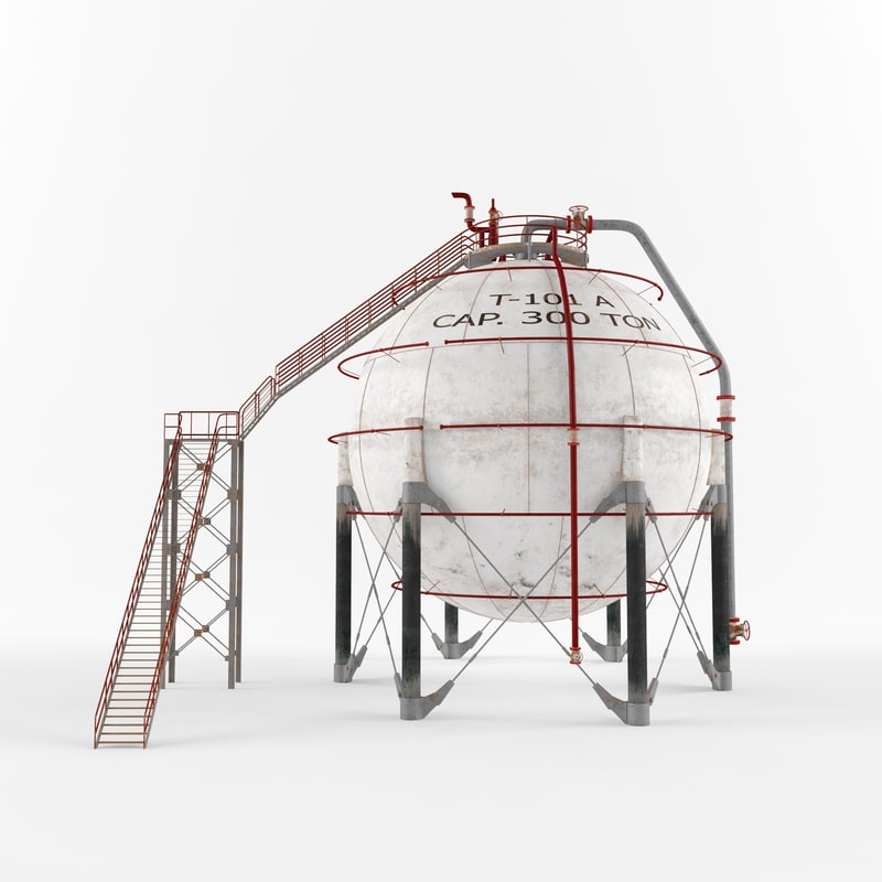 Tank storage 3D - TurboSquid 1181005