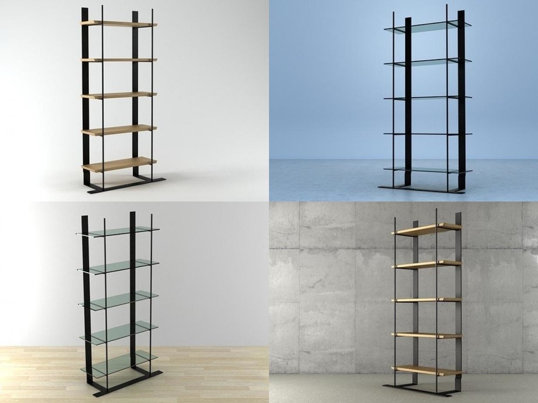 Steel Shelf 3D Models for Download | TurboSquid