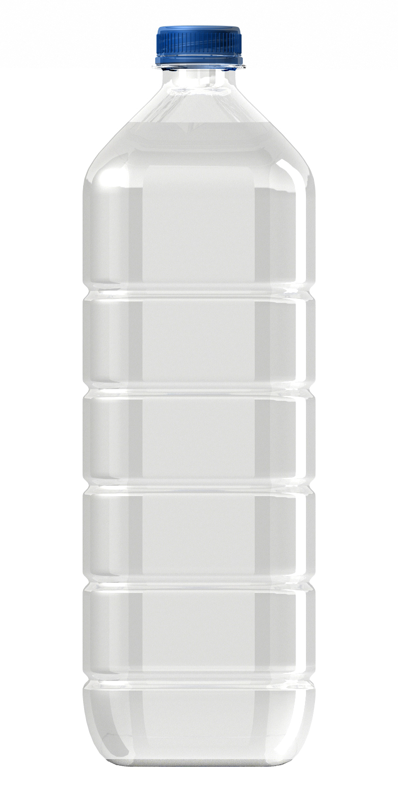 3D plastic liter bottle model - TurboSquid 1181545
