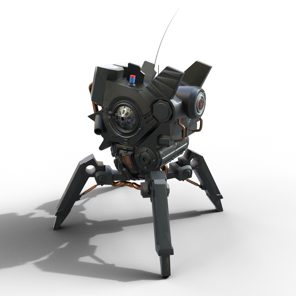 Sci fi walker model - TurboSquid 1181693