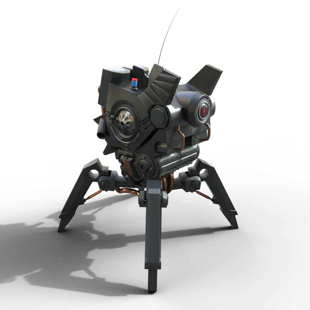 Sci fi walker model - TurboSquid 1181693