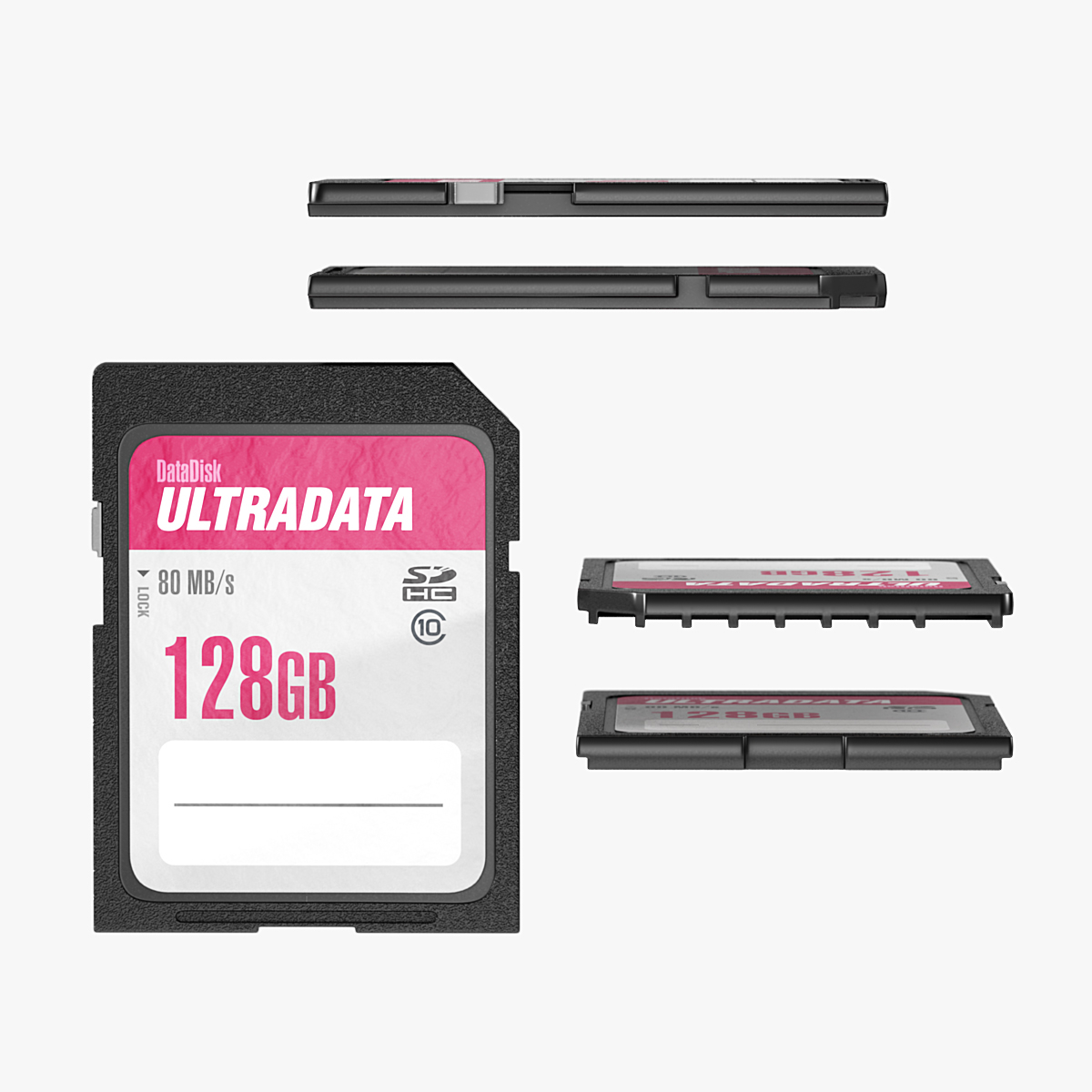 Secure digital sd-card 3D model - TurboSquid 1182108