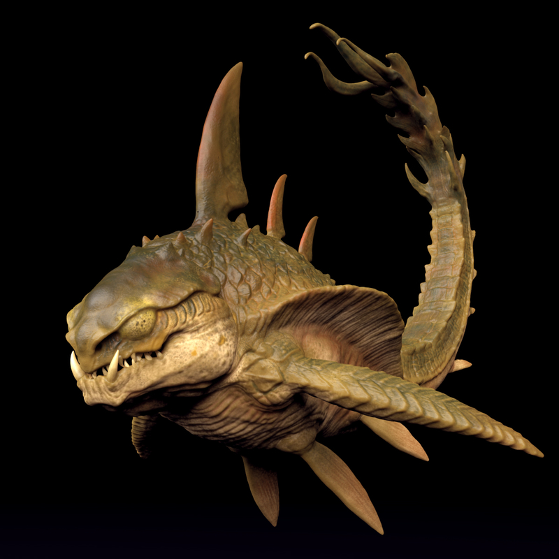 Free 3D deep sea creature rig model - TurboSquid 1182122