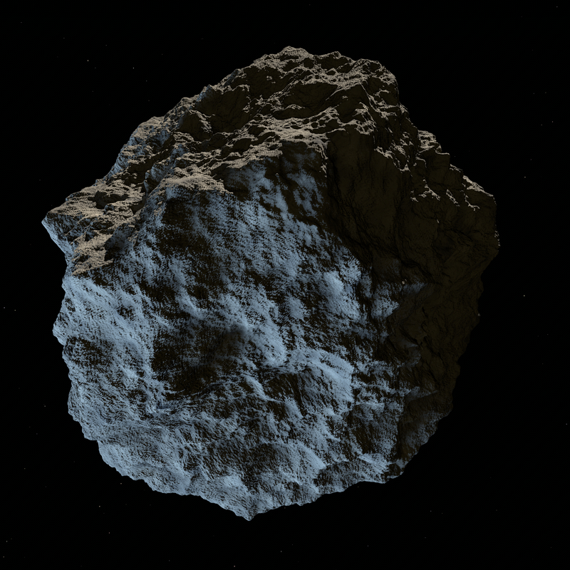 3D asteroids low-poly - TurboSquid 1182125
