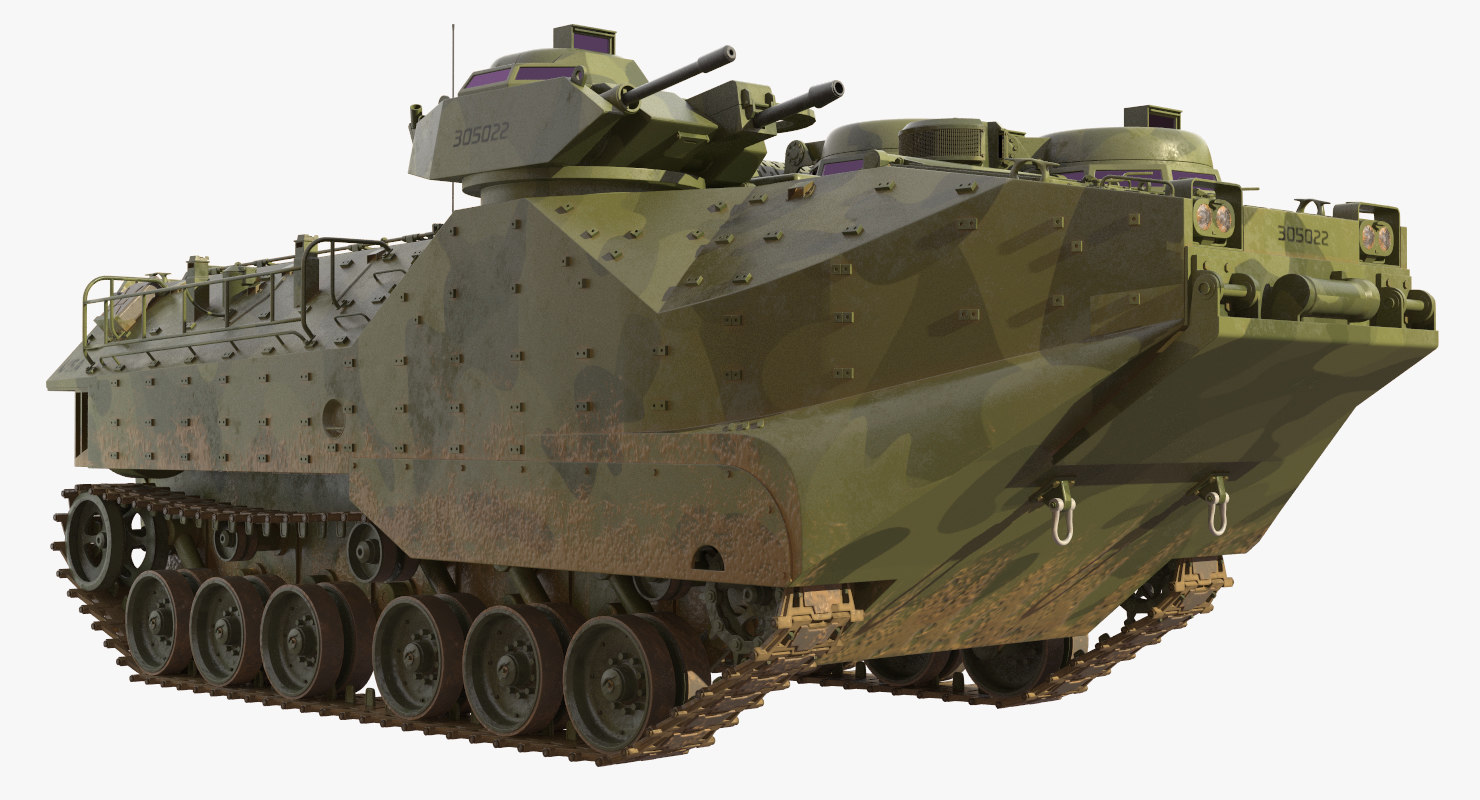 Amphibious assault vehicle aavp-7a1 3D - TurboSquid 1182194