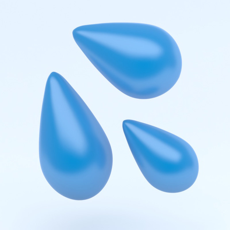 Tears icon model - TurboSquid 1182290