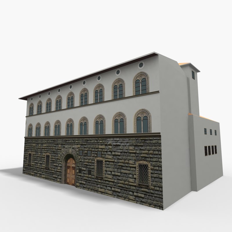 3D palazzo pazzi - TurboSquid 1182306