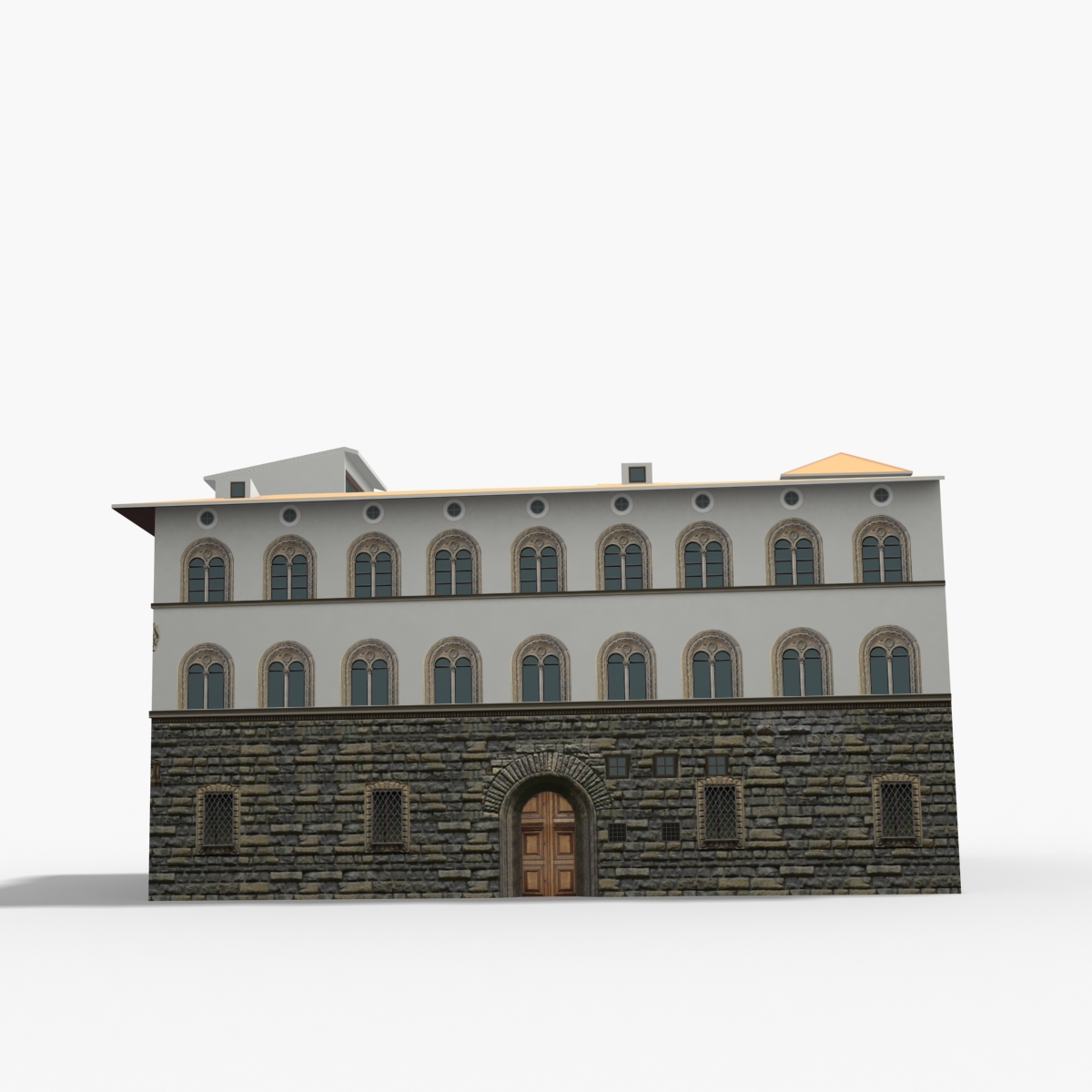 3D palazzo pazzi - TurboSquid 1182306
