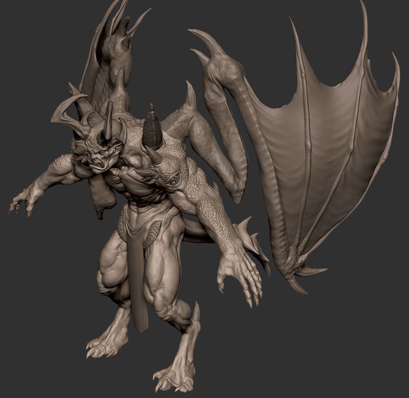 3D leo demon rig - TurboSquid 1182399