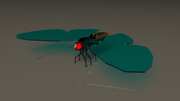 Free 3D boxy butterfly rig model - TurboSquid 1182406