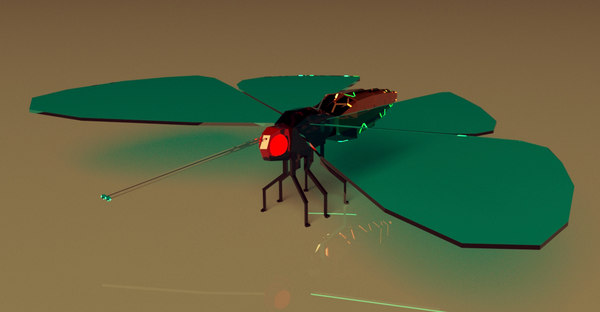 Free 3D boxy butterfly rig model - TurboSquid 1182406