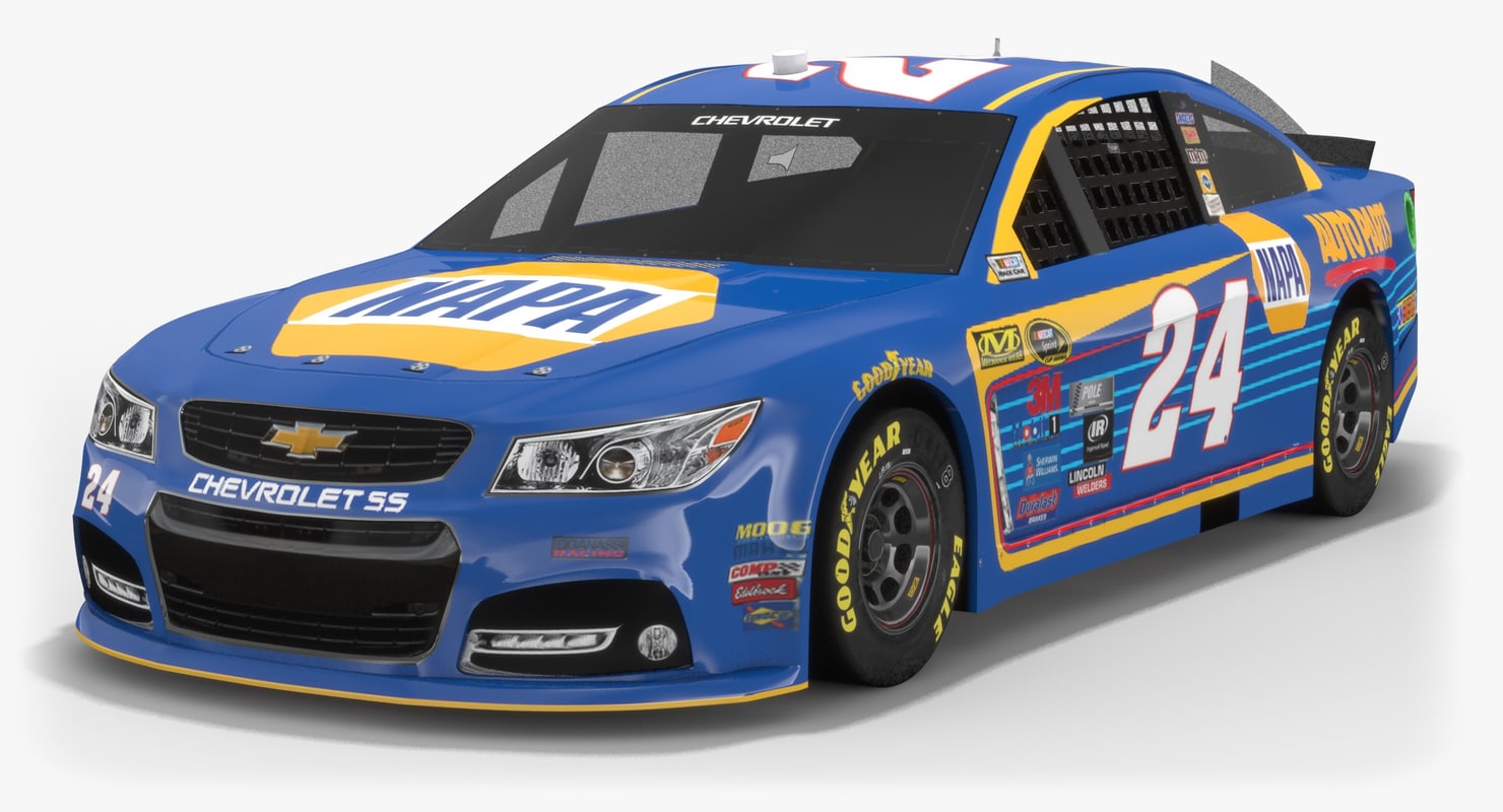 3D hendrick motorsports nascar chase model - TurboSquid 1182441