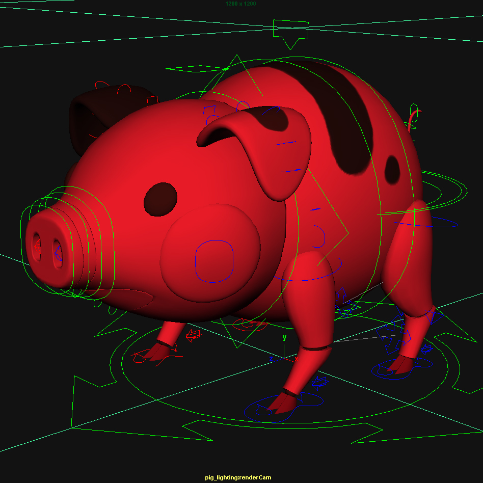 Free 3D model pig mechanic rig - TurboSquid 1182526