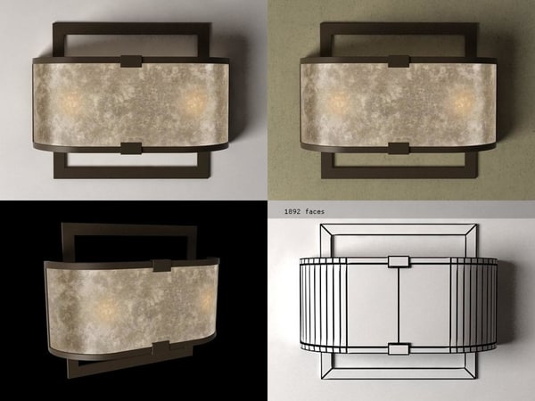 Wall Lighting SketchUp Models for Download | TurboSquid
