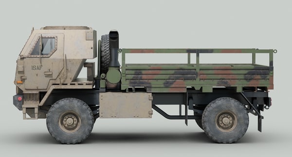 M1078 lmtv military truck 3D model - TurboSquid 1182824