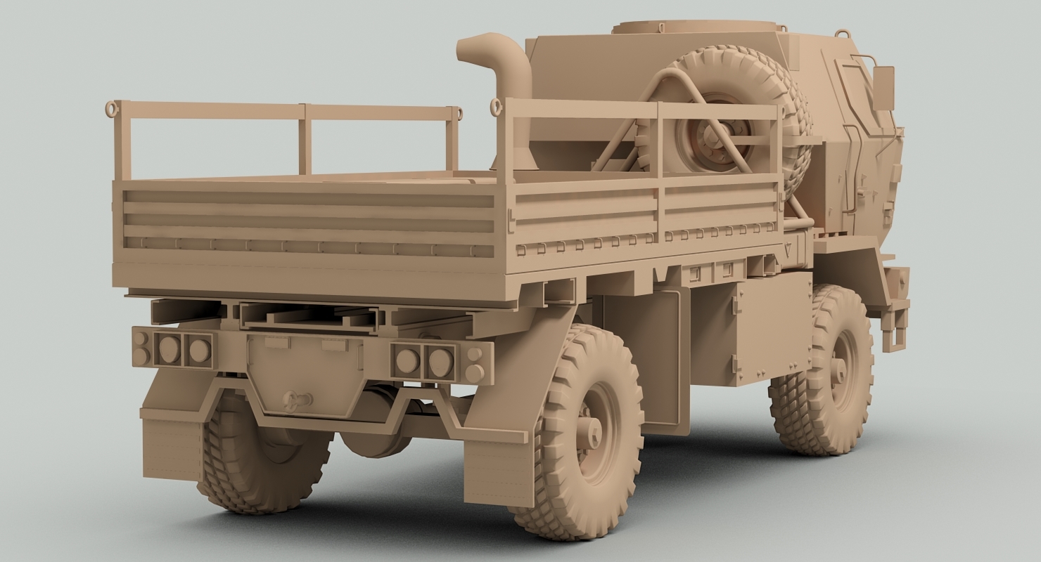 M1078 lmtv military truck 3D model - TurboSquid 1182824