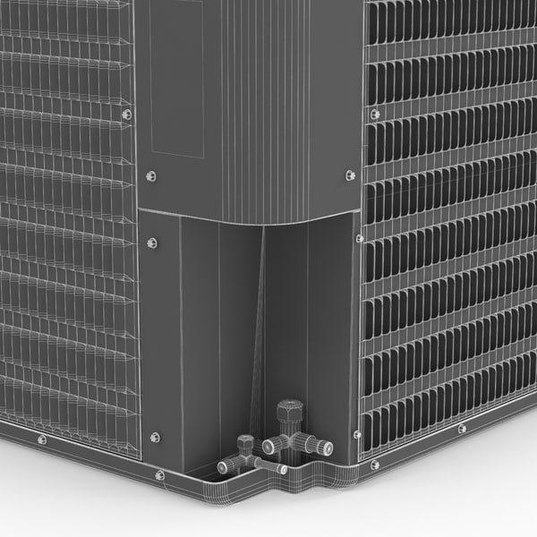 Ac unit model - TurboSquid 1182880