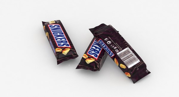 3D snickers bar model - TurboSquid 1182906