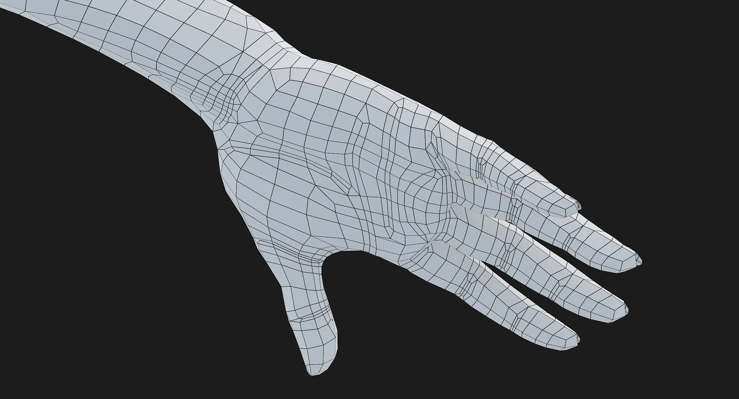 3D female arm model - TurboSquid 1182926
