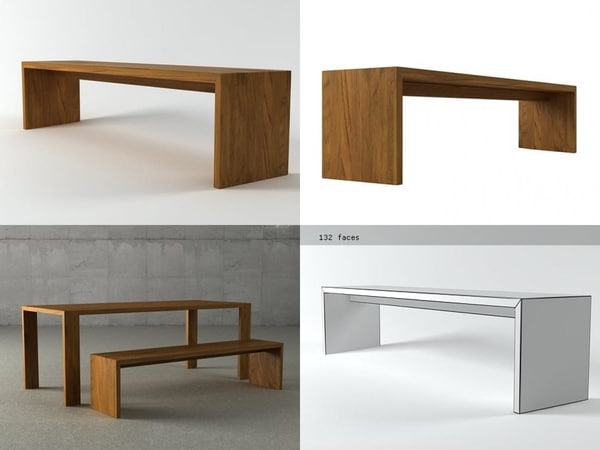 Bench SketchUp Models for Download | TurboSquid