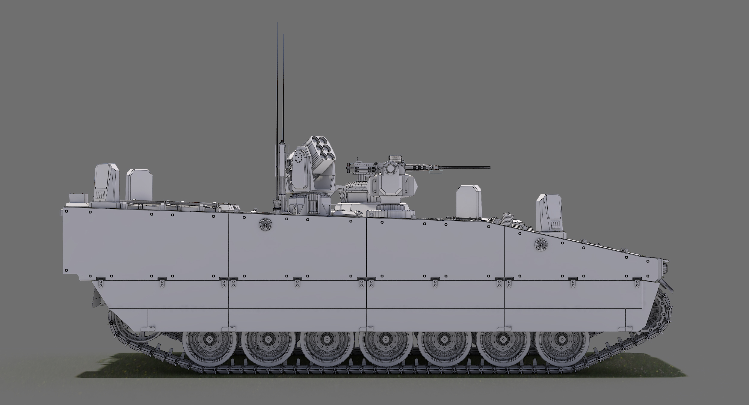 3D cv90 armadillo - TurboSquid 1183316