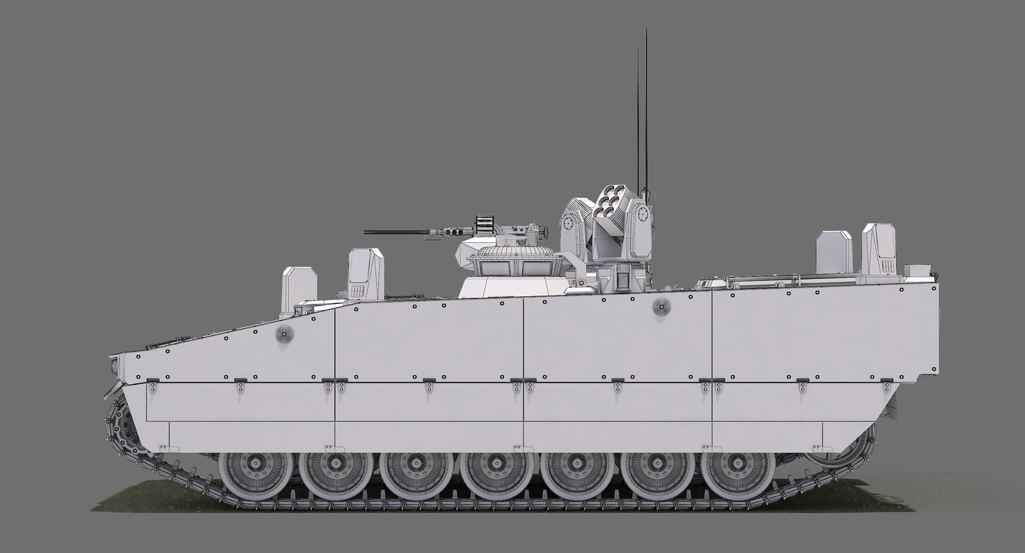 3D cv90 armadillo - TurboSquid 1183316