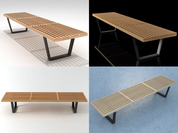 Bench SketchUp Models for Download | TurboSquid