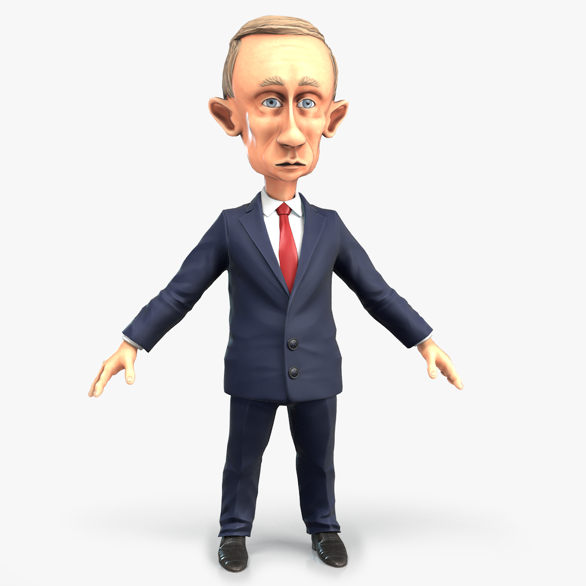 Caricatura, vladimir, putin Modelo 3D - TurboSquid 1183376