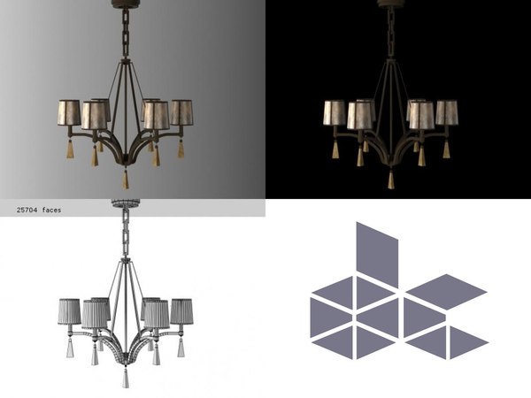 SketchUp Chandelier Models | TurboSquid