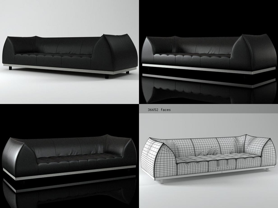 3D vertigo sofa model - TurboSquid 1183601