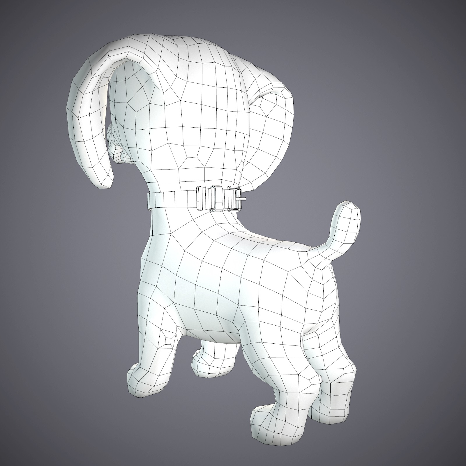 modelo 3d Perro de dibujos animados - TurboSquid 1183833