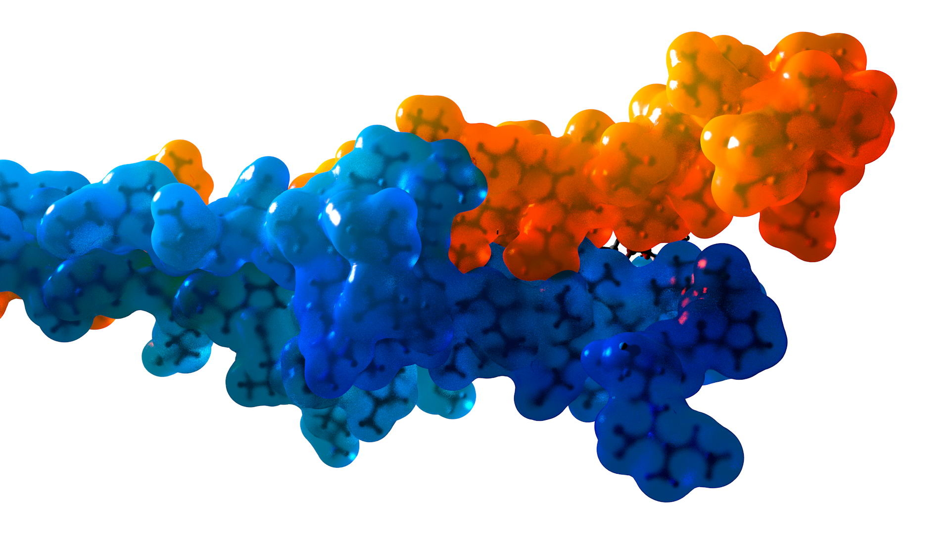 Collagen triple helix 3D - TurboSquid 1183909