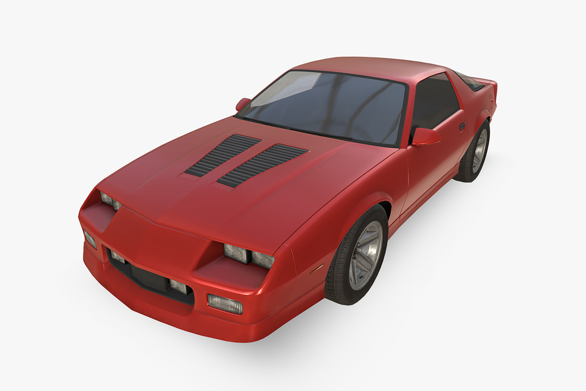 3D chevrolet camaro 1990 model - TurboSquid 1184095