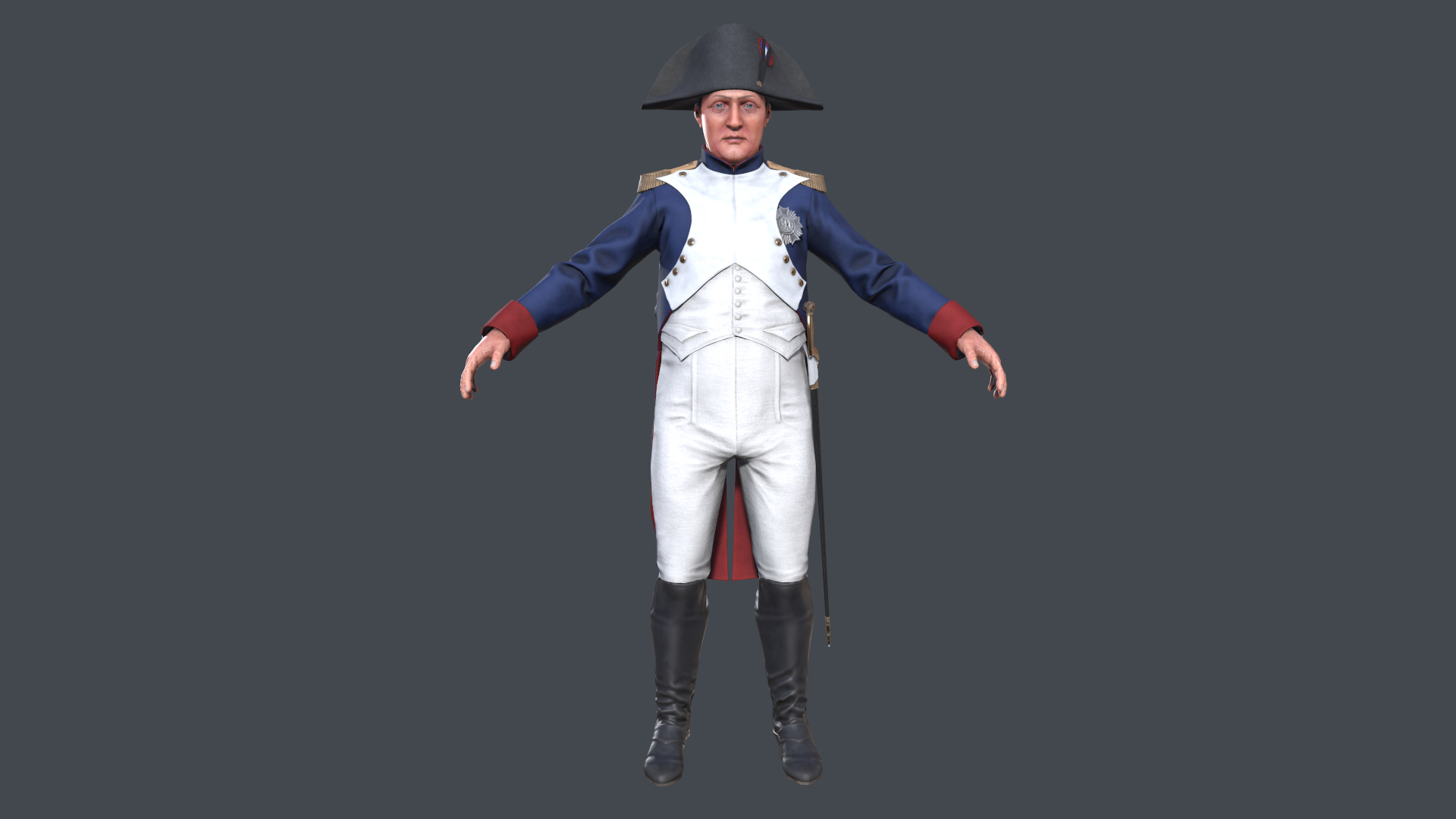 3D model historical napoleon bonaparte - TurboSquid 1184141