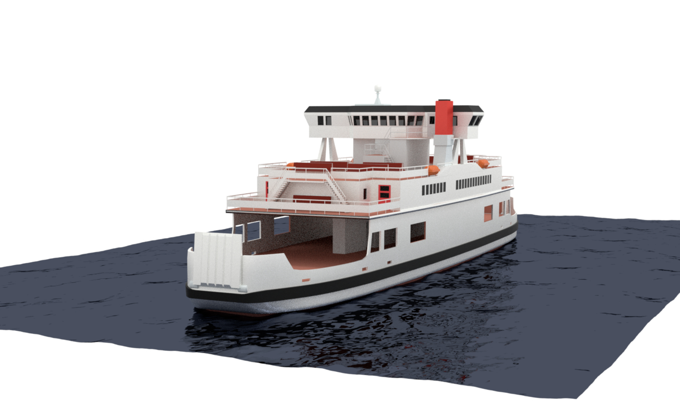 Ferry 3D model - TurboSquid 1184267
