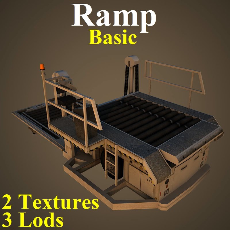 Ramp basic model - TurboSquid 1184834