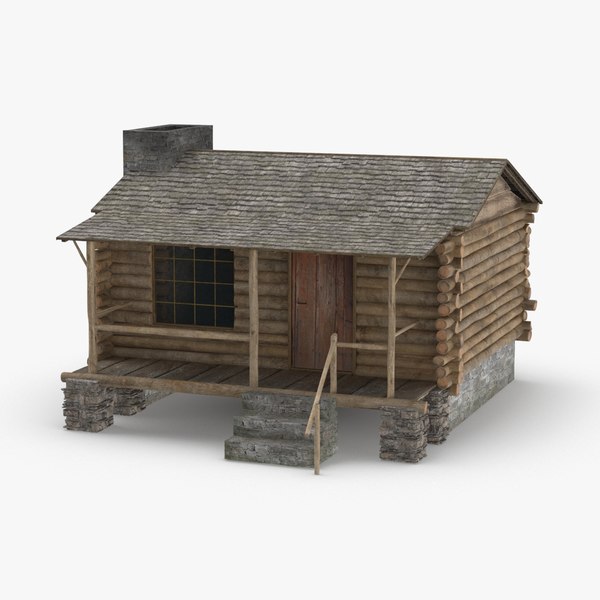 Log Cabin 3D Models for Download | TurboSquid