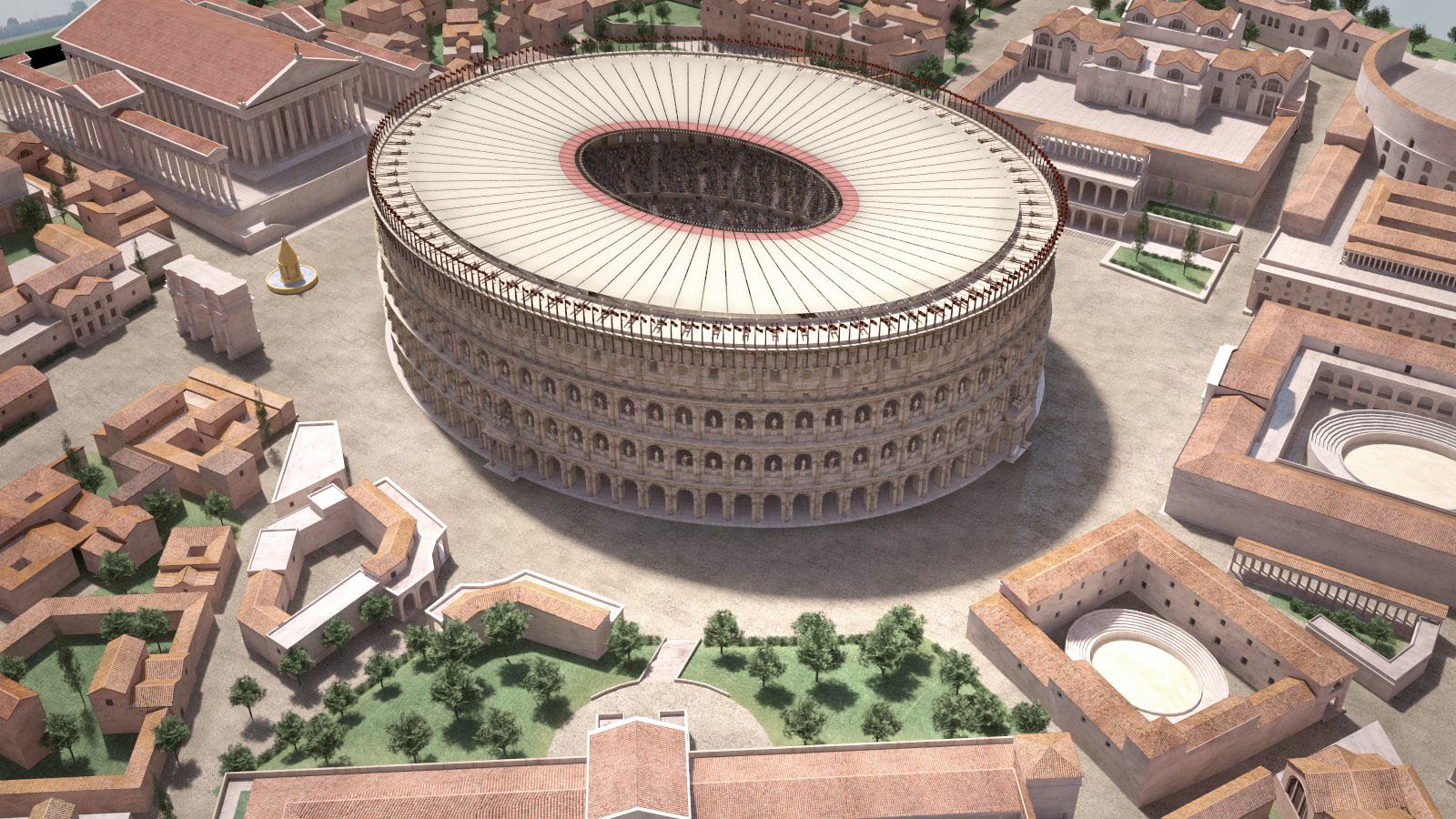 Colloseum roman 3D model - TurboSquid 1185549