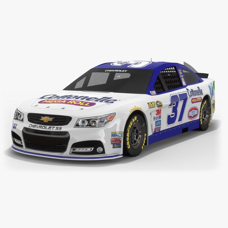 Jtg daugherty racing nascar 3D model - TurboSquid 1185555