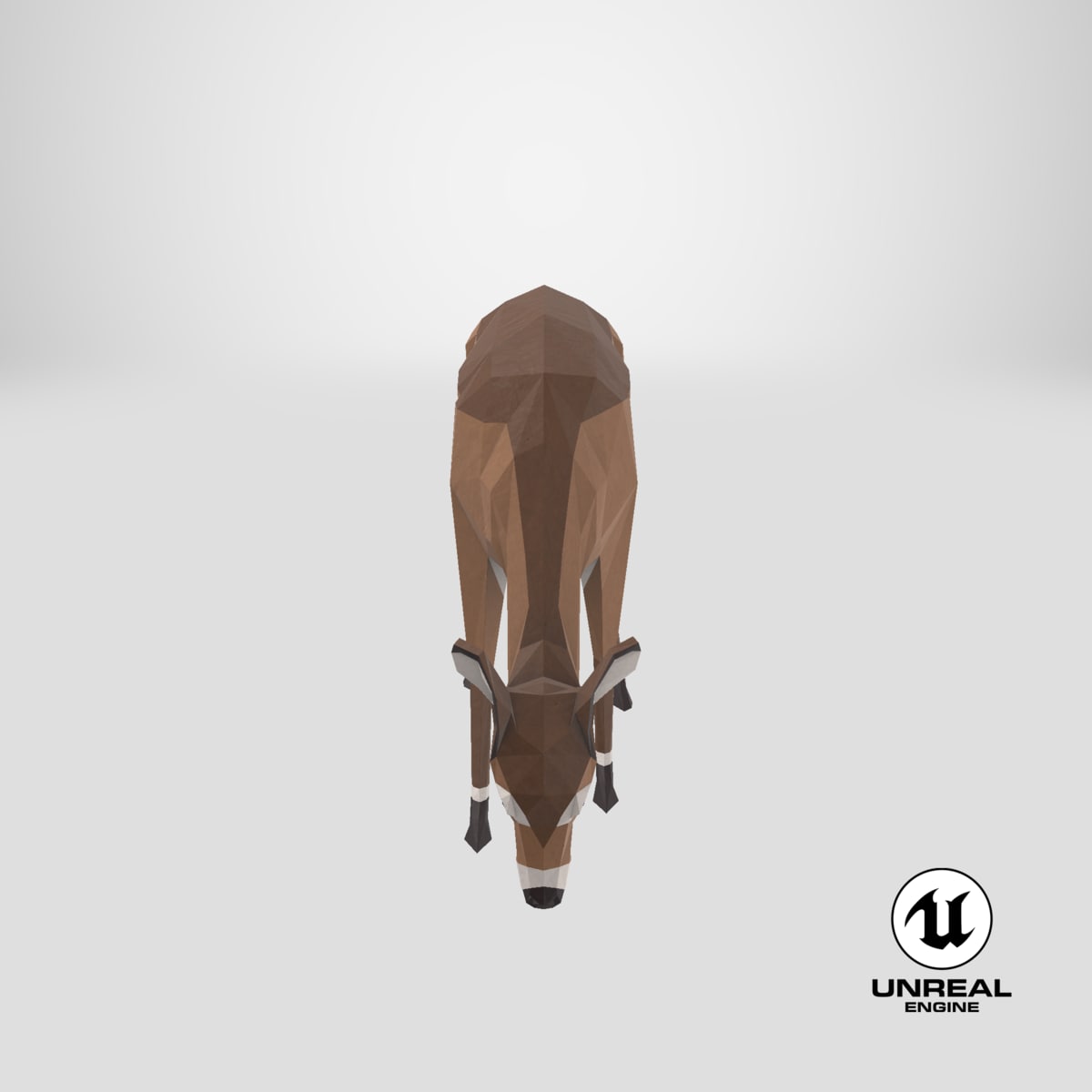 Doe---eating 3D - TurboSquid 1185573