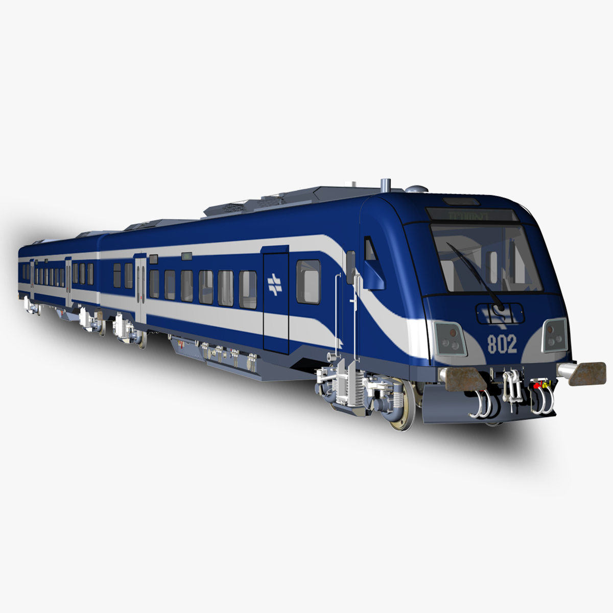Siemens viaggio light passenger train model - TurboSquid 1185730