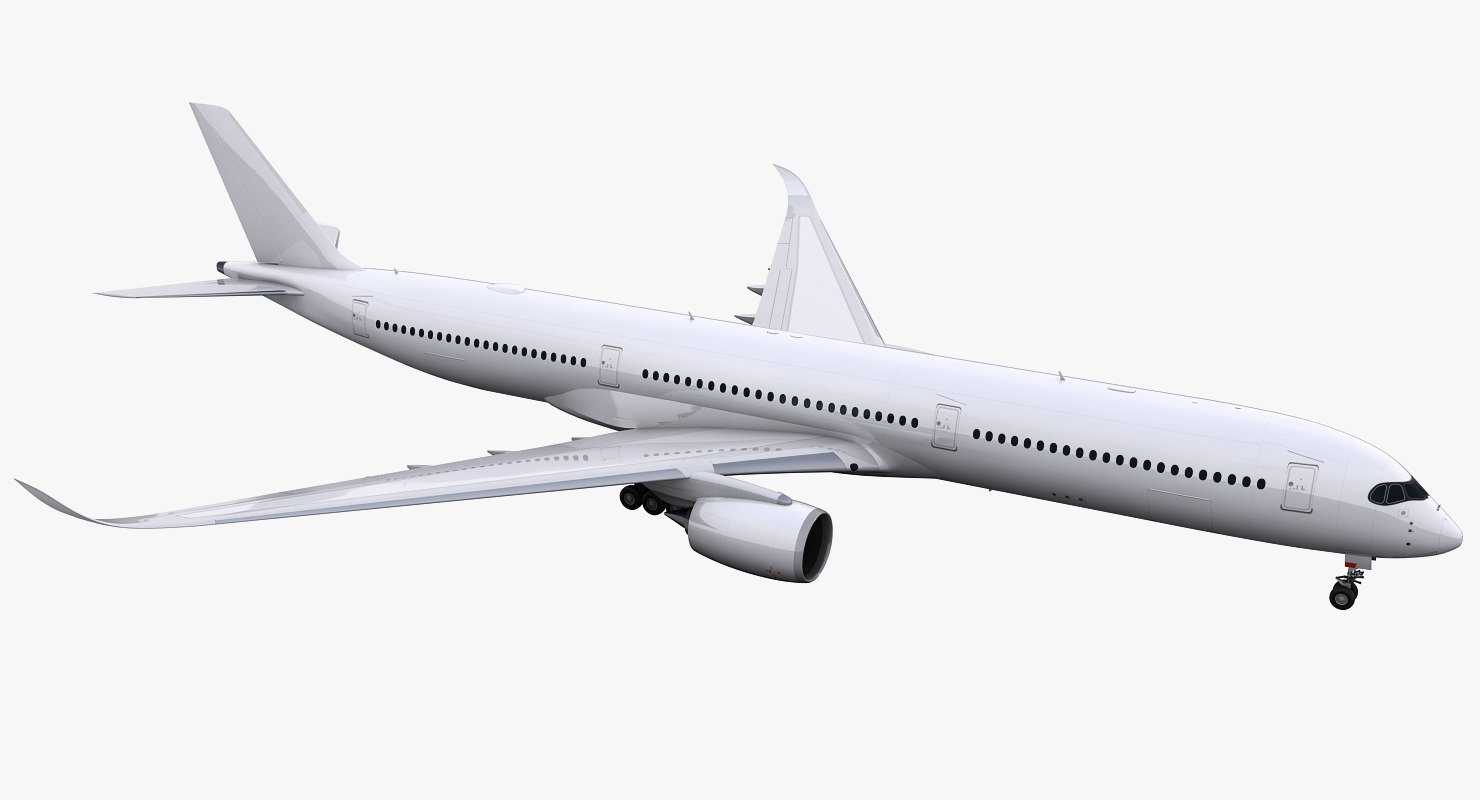3D a350-1000 generic - TurboSquid 1185925