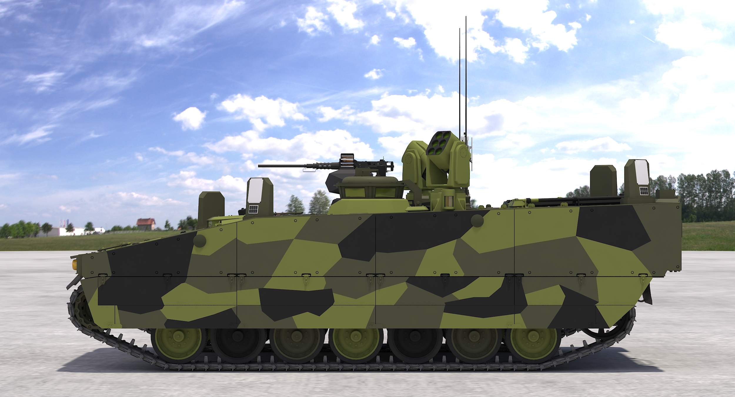 3D cv90 armadillo - TurboSquid 1186049