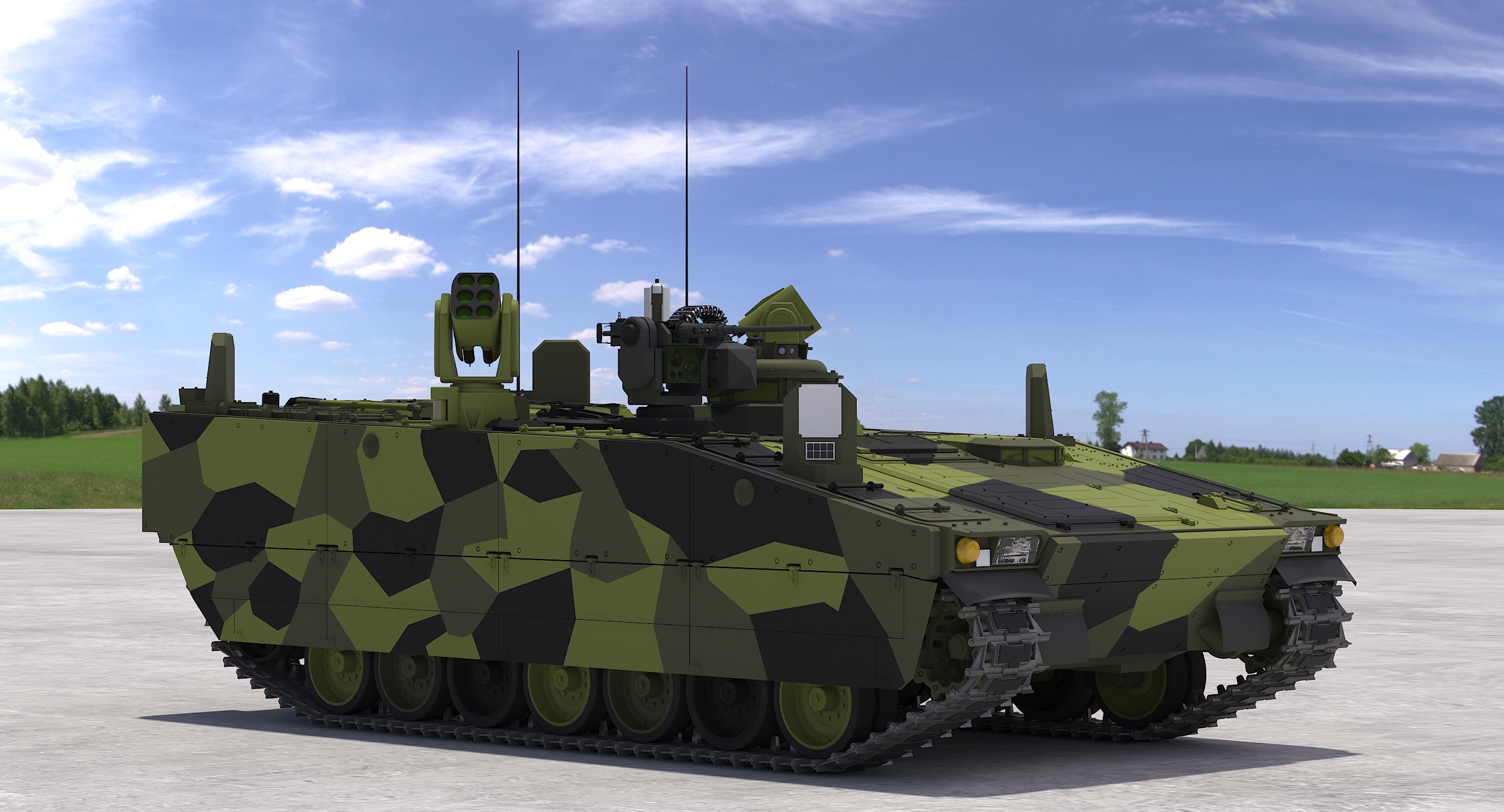 3D cv90 armadillo - TurboSquid 1186049