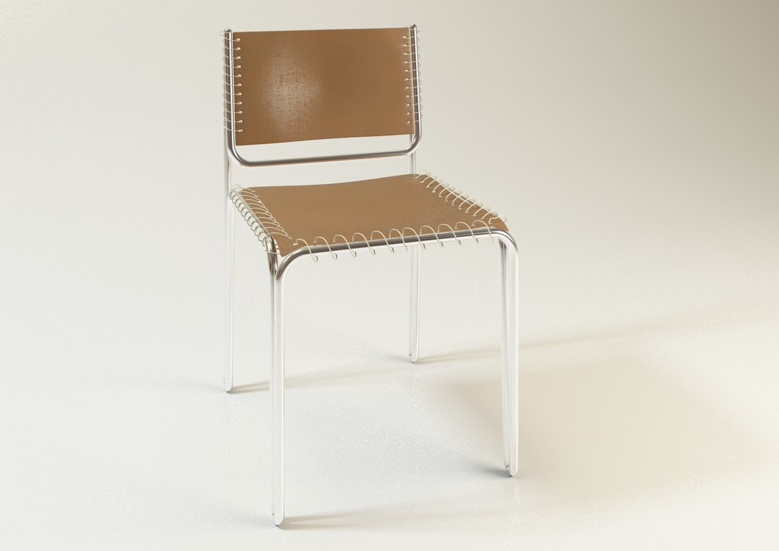 3D design chair steel model - TurboSquid 1186137