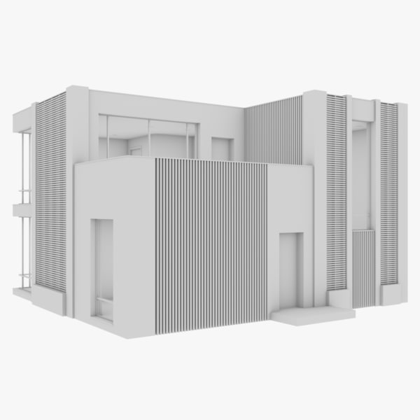 Modern house interior 3D model - TurboSquid 1186320