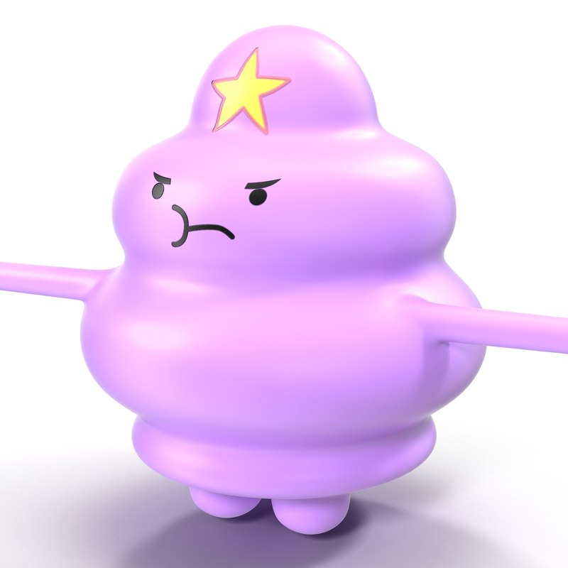 Lumpy space princess 3D model - TurboSquid 1186414