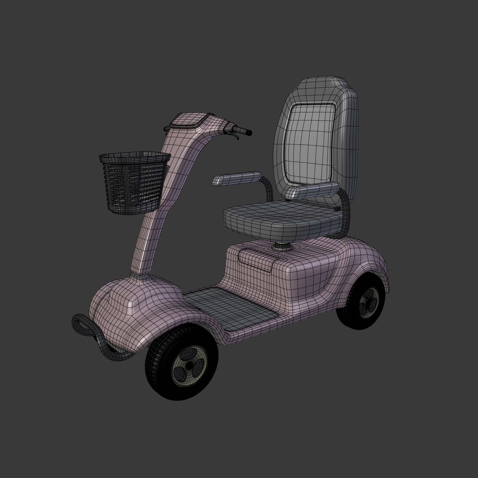 Mobility scooter 3D model - TurboSquid 1186886