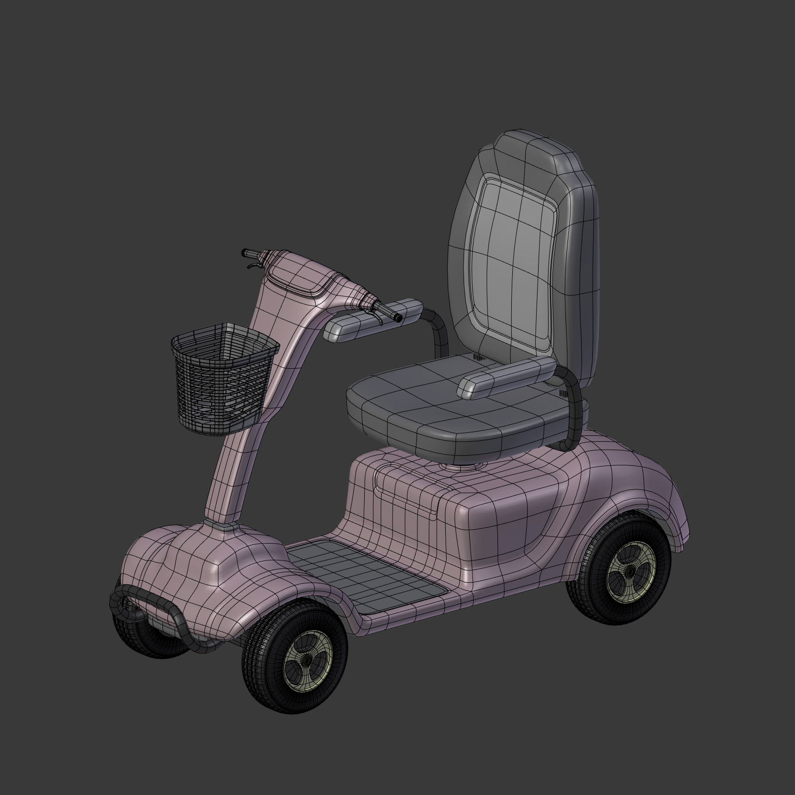 Mobility scooter 3D model - TurboSquid 1186886